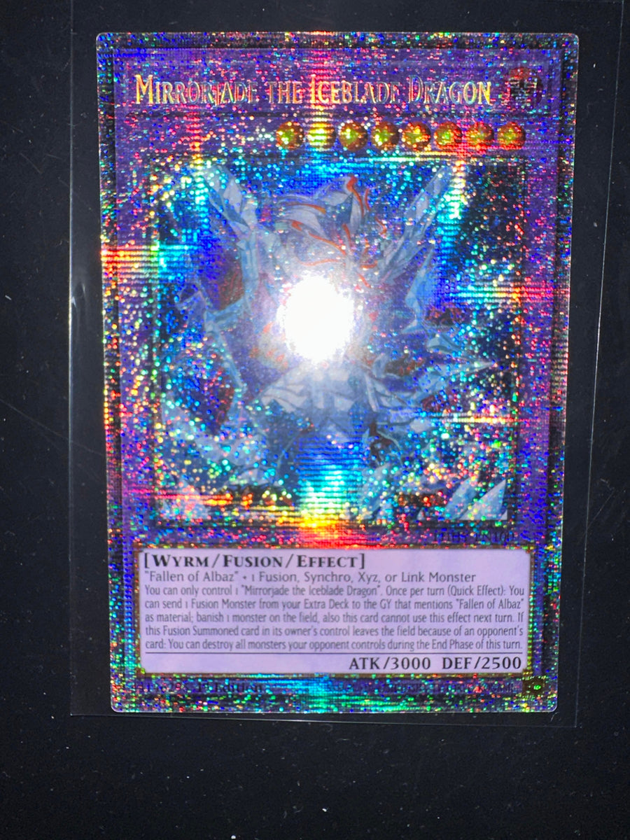 Mirrorjade the Iceblade Dragon - PHHY-EN100 - Starlight Rare 1st Editi – Essential Cards