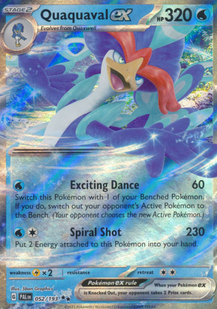 Quaquaval ex - 052/193 - Ultra Rare – Essential Cards