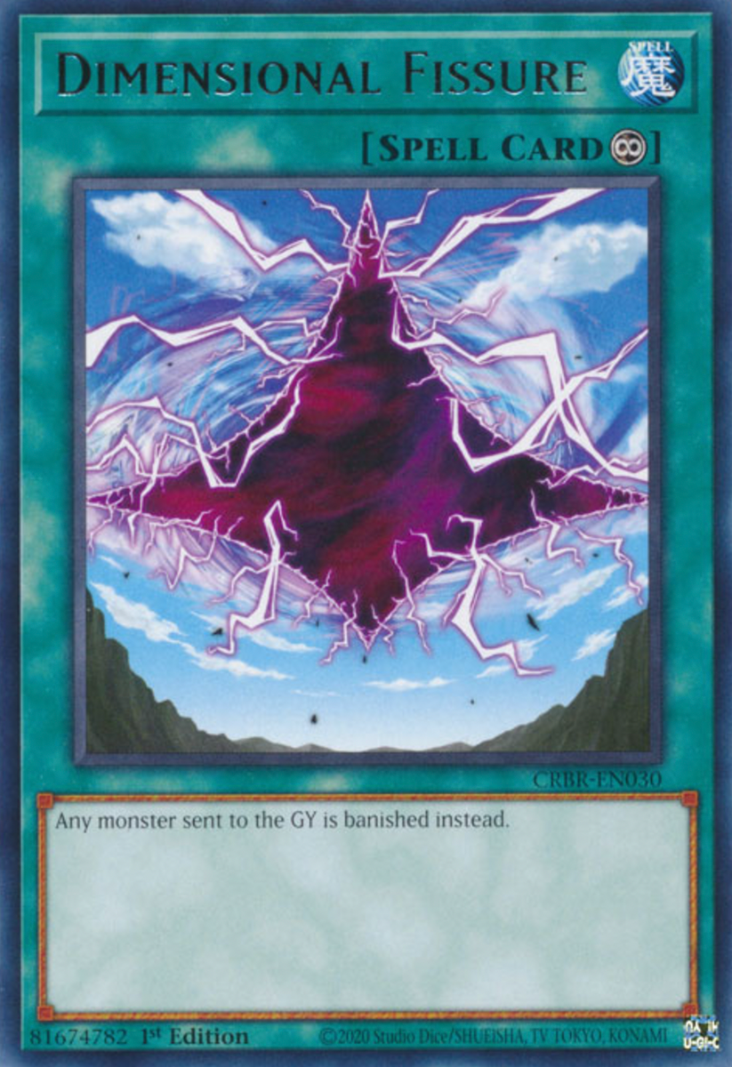 Dimensional Fissure - CRBR-EN030 - Rare 1st Edition – Essential Cards