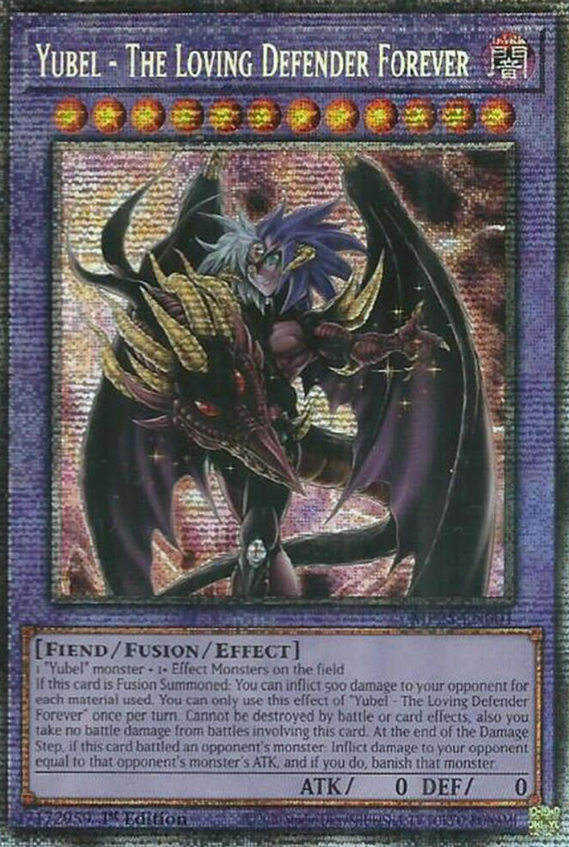 Yubel - The Loving Defender Forever - MP25-EN001 - Starlight Rare 1st ...