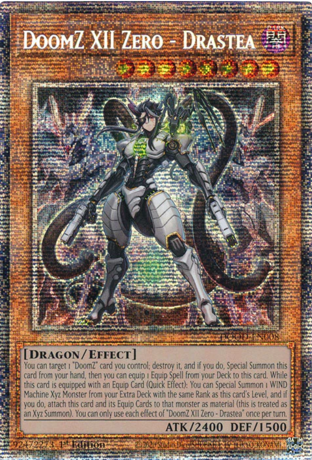 DoomZ XII Zero - Drastea - DOOD-EN008 - Starlight Rare 1st Edition ...