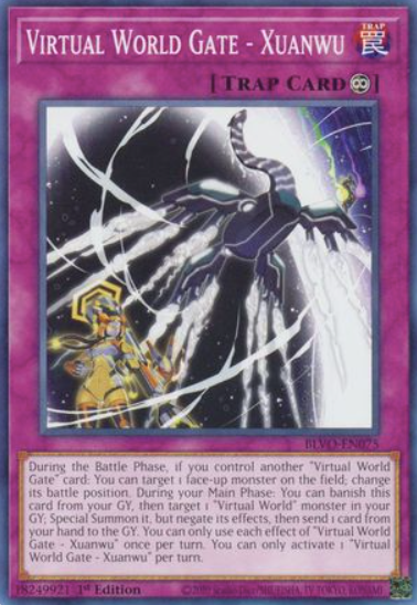 Virtual World Gate - Xuanwu - BLVO-EN075 - Common 1st Edition ...