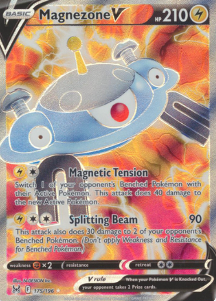 Magnezone V - 175/196 - Full Art Ultra Rare – Essential Cards