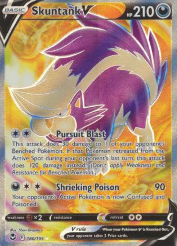 Skuntank V - 180/195 - Full Art Ultra Rare – Essential Cards