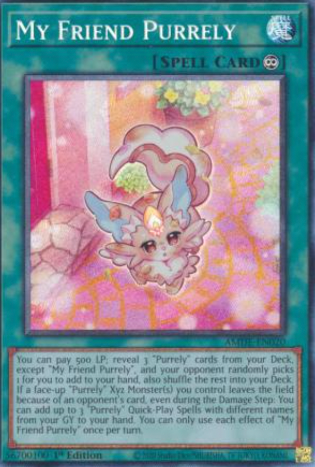 My Friend Purrely - AMDE-EN020 - Collector's Rare 1st Edition ...