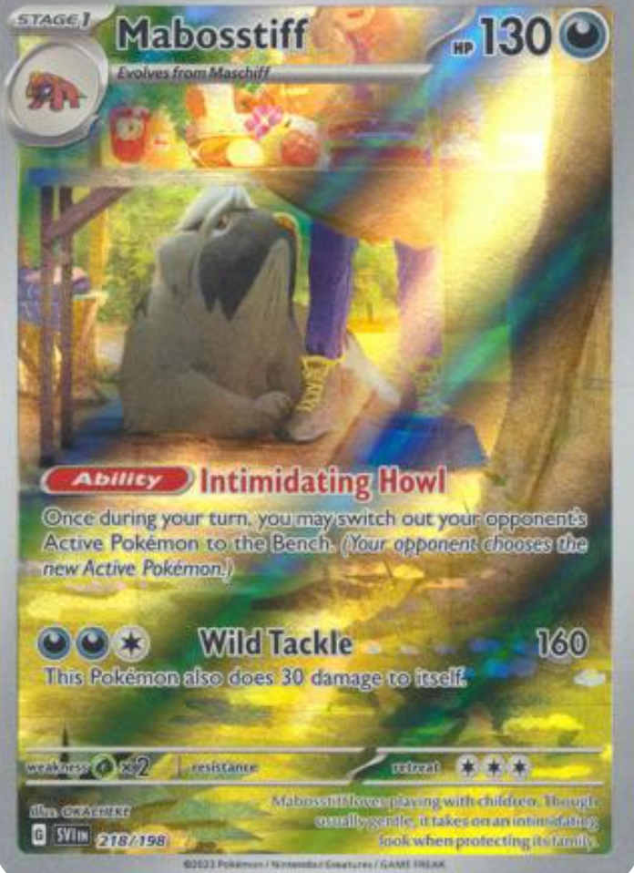Mabosstiff - 218/198 - Illustration Rare – Essential Cards